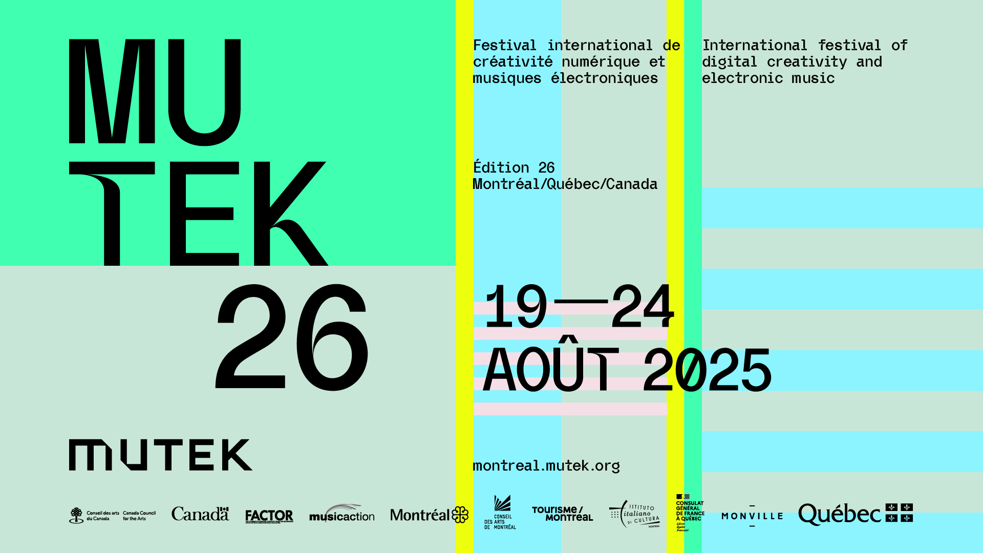 Bienvenue au Festival MUTEK | MUTEK Montréal