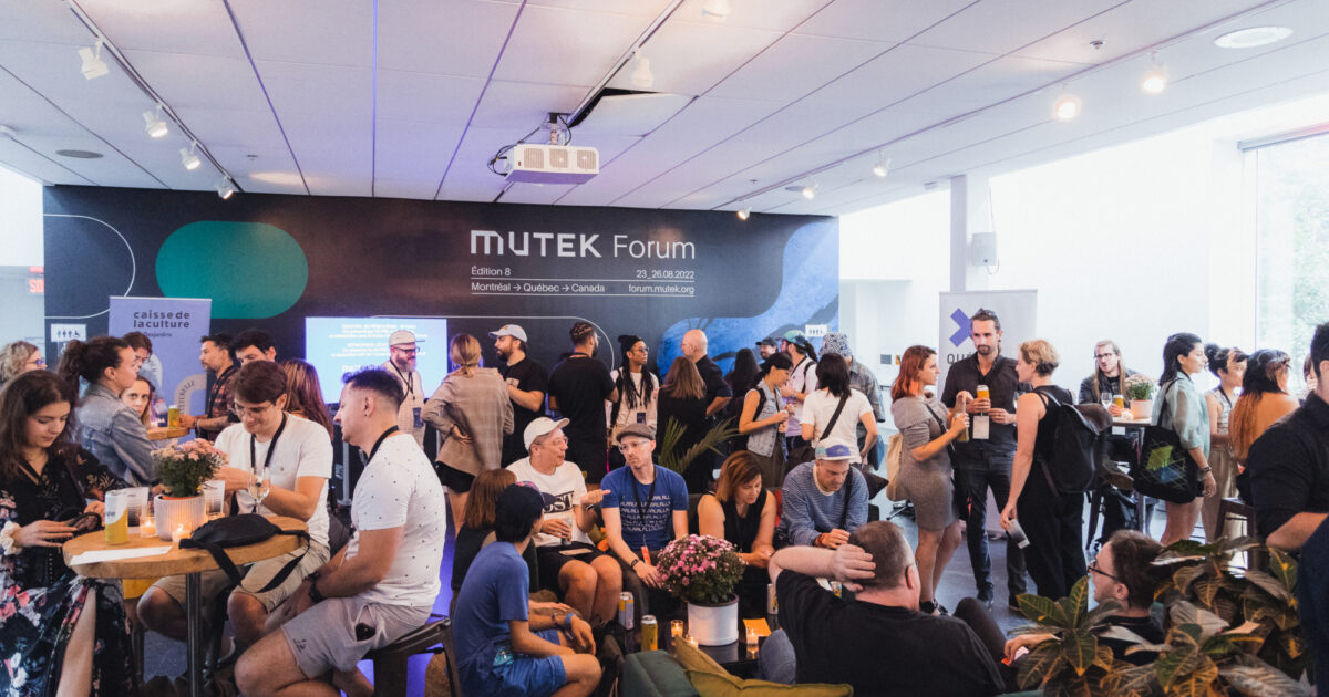 The professional gathering of MUTEK is back for its 9th… | MUTEK Forum
